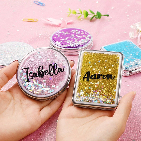 Glitter Mirror - Etsy