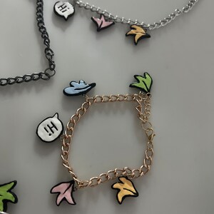 Heartstopper Inspired, Custom, Hand Sculpted, Painted, Charm, Chain ...