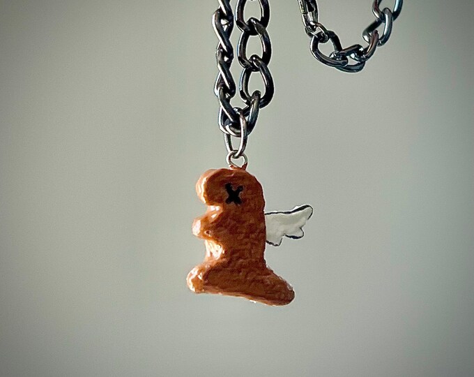 Thug Nug Necklace real Preserved Chicken Nugget Nuggy Buddy - Etsy