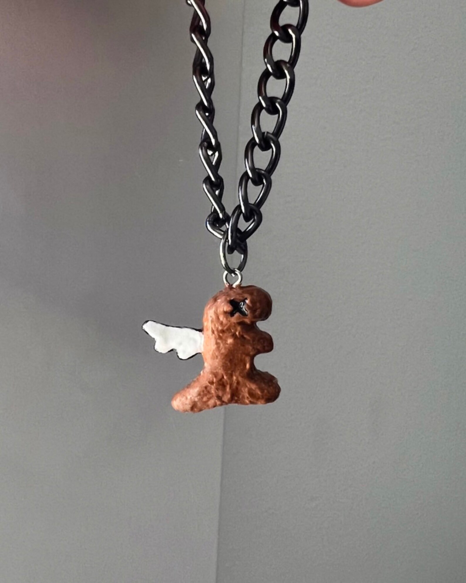 Jays Dino Nugget Pendant Chain Necklace. Handmade Dino - Etsy