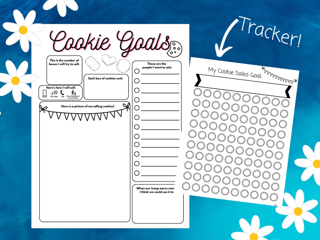 Cookie Sales Goal/tracker *instant Download* - Etsy