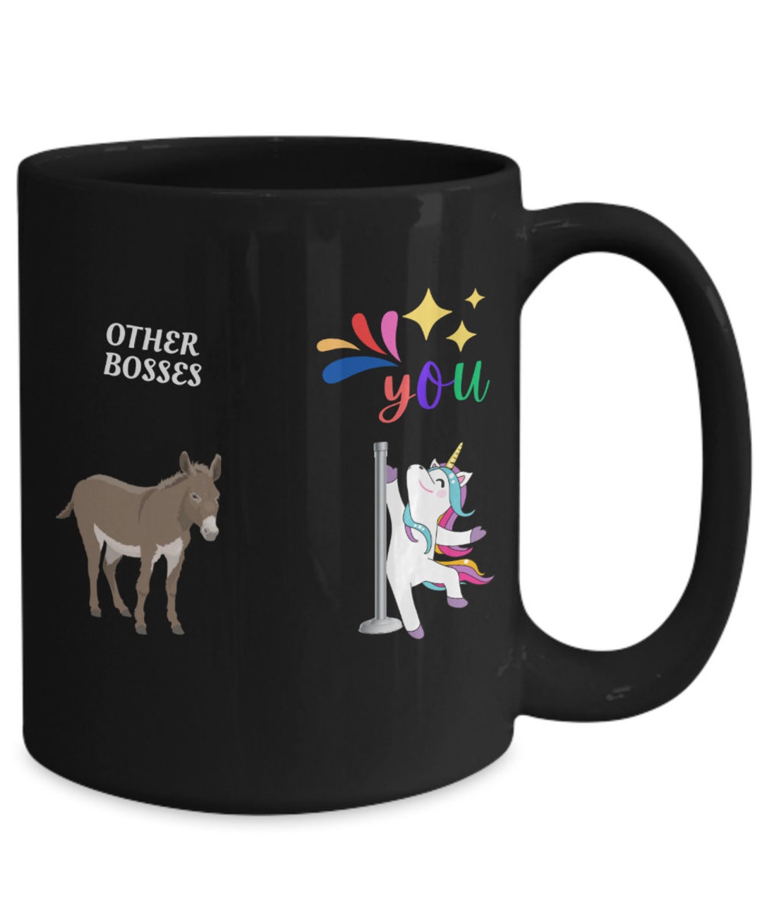 Other Bosses Vs You, Unicorn Fun Cup for Best Boss Ever. Boss Man or ...