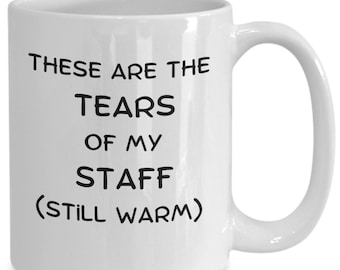 Tears of My Staff Cup - Etsy