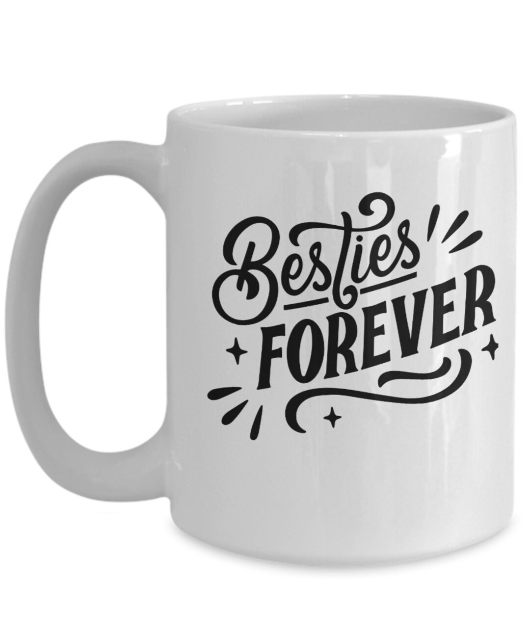 Best Friends Forever Coffee Cup for Besties - Etsy