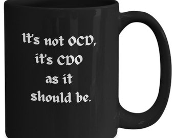 Obsessive Cup Disorder - Etsy