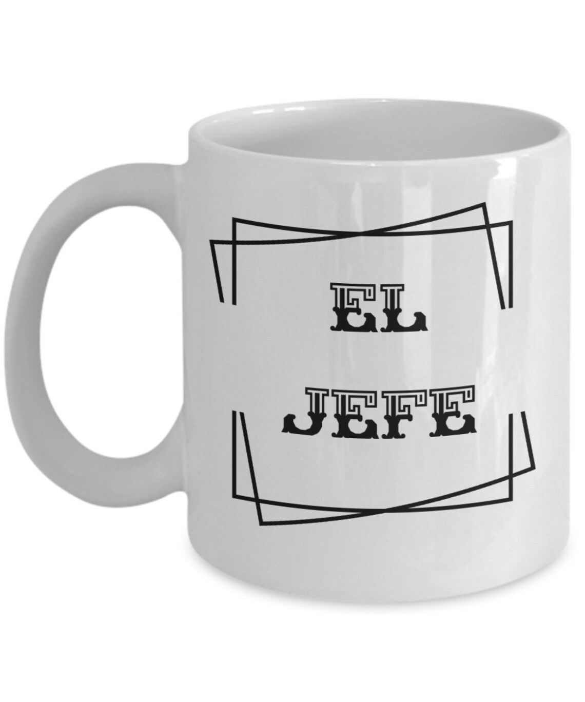 El Jefe Coffee Cup. Taza En Espanol Para El Jefe O Supervisor De ...
