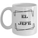 El Jefe Coffee Cup. Taza En Espanol Para El Jefe O Supervisor De ...