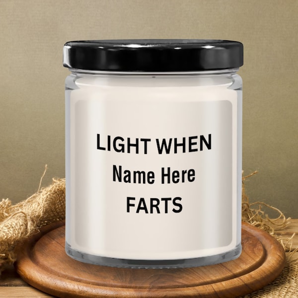 Dad Please Light This When You Fart Candle - Etsy