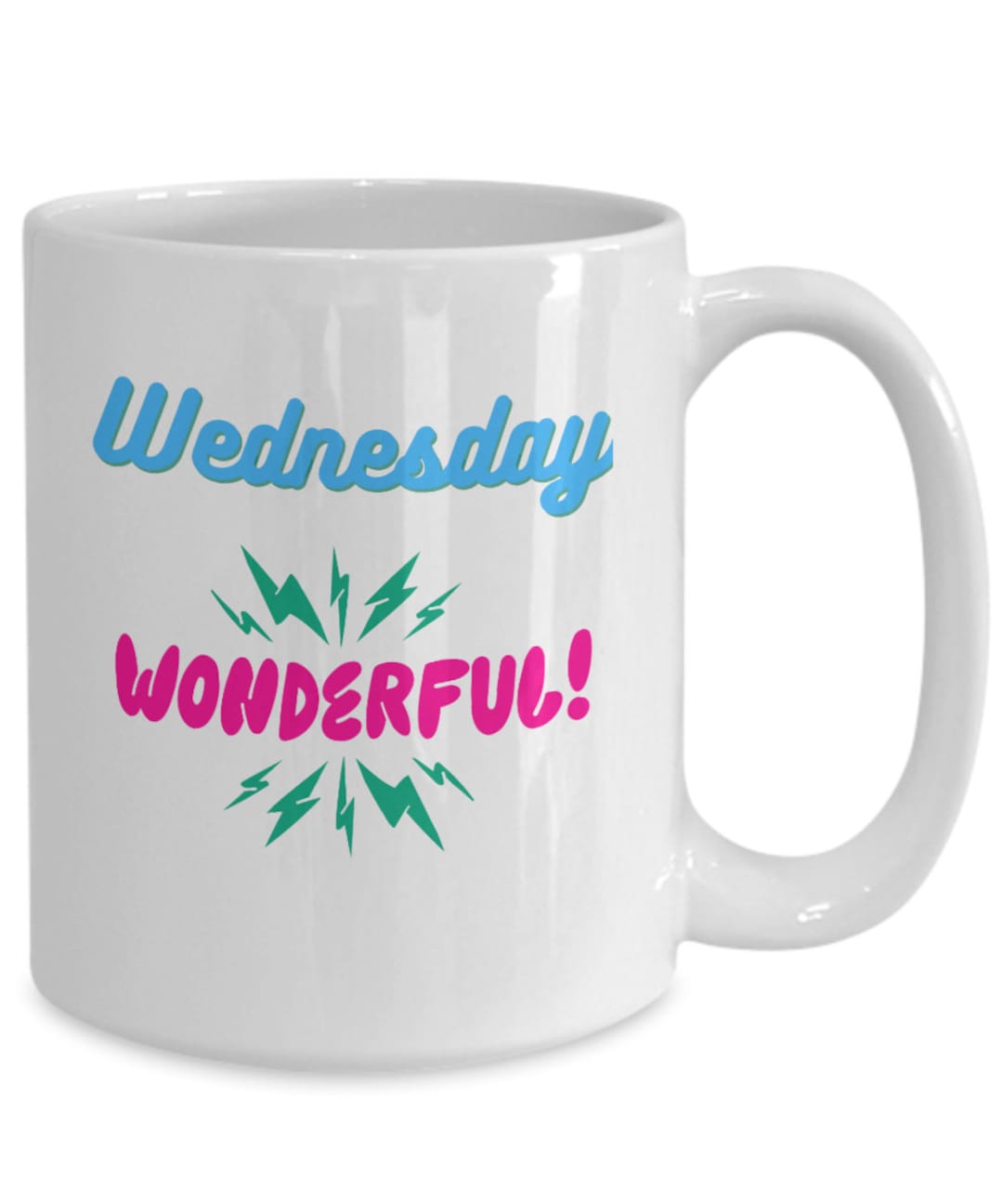 WEDNESDAY WONDERFUL Days of the Week Coffee Mug Set for Her - Etsy