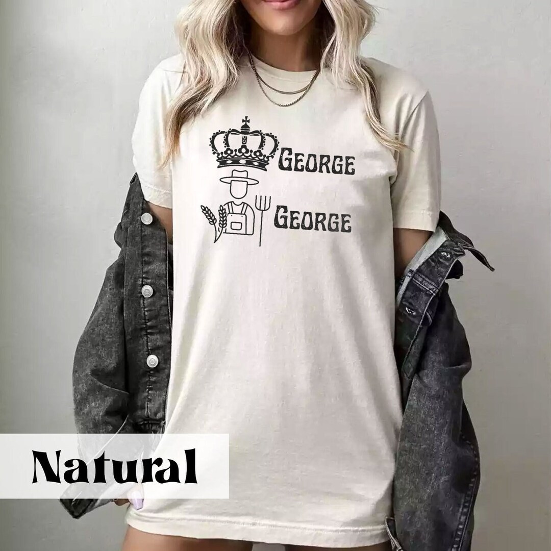 King George Farmer George Shirt Bridgerton Fan Shirt Queen - Etsy