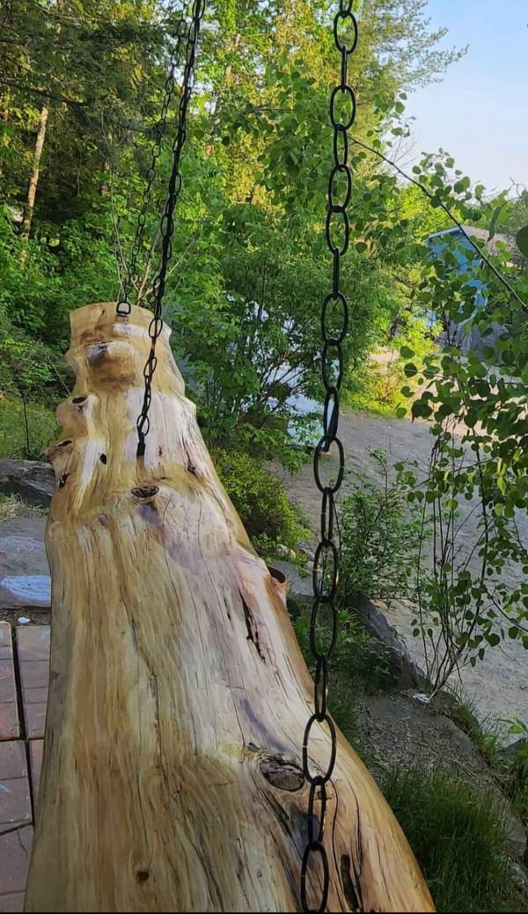 Hand Crafted Live Edge Wood Light Fixture - Etsy
