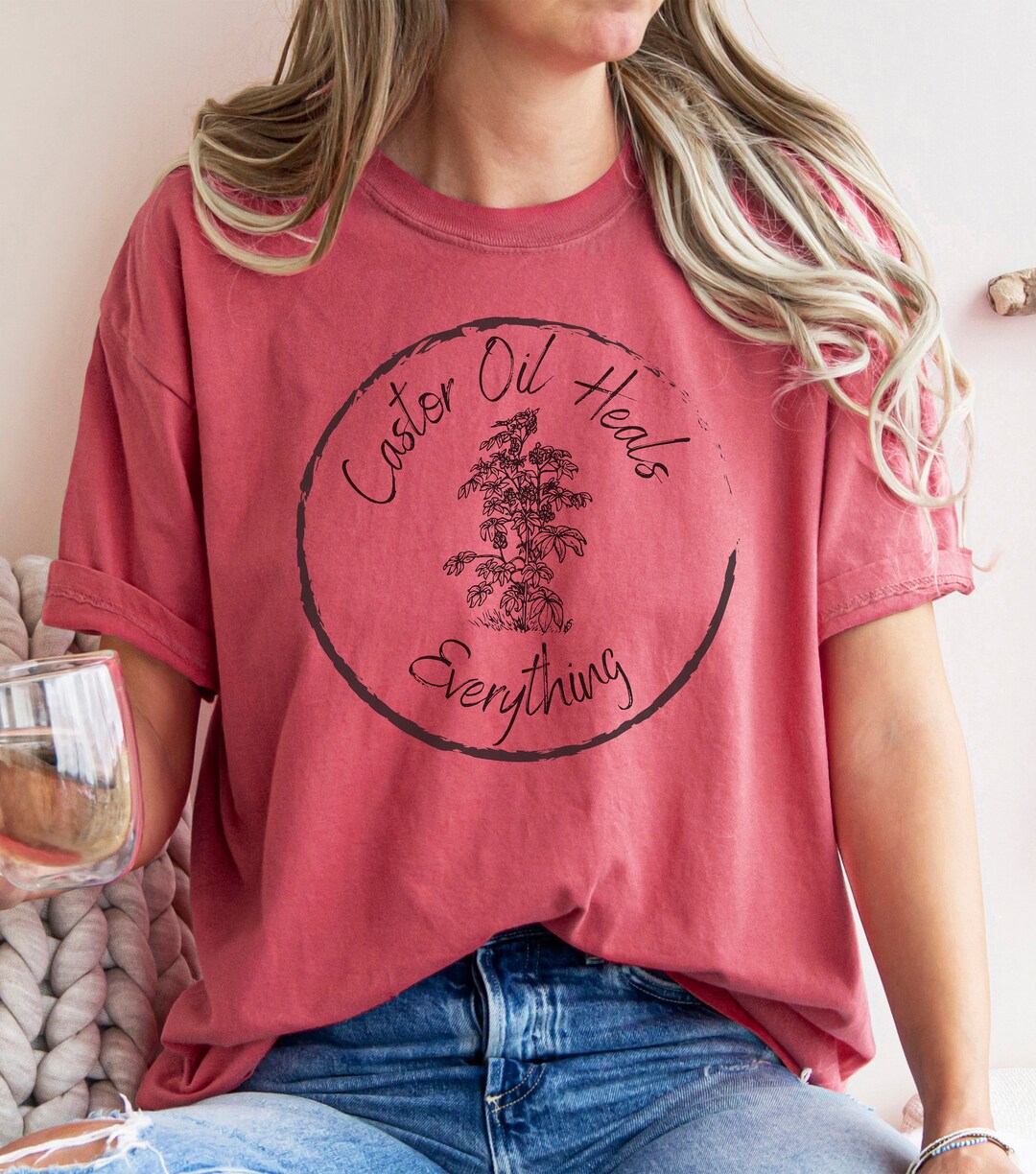 Castor Oil Shirt, Castor Oil Heals Everything, Oily Mom Shirt, Castor ...