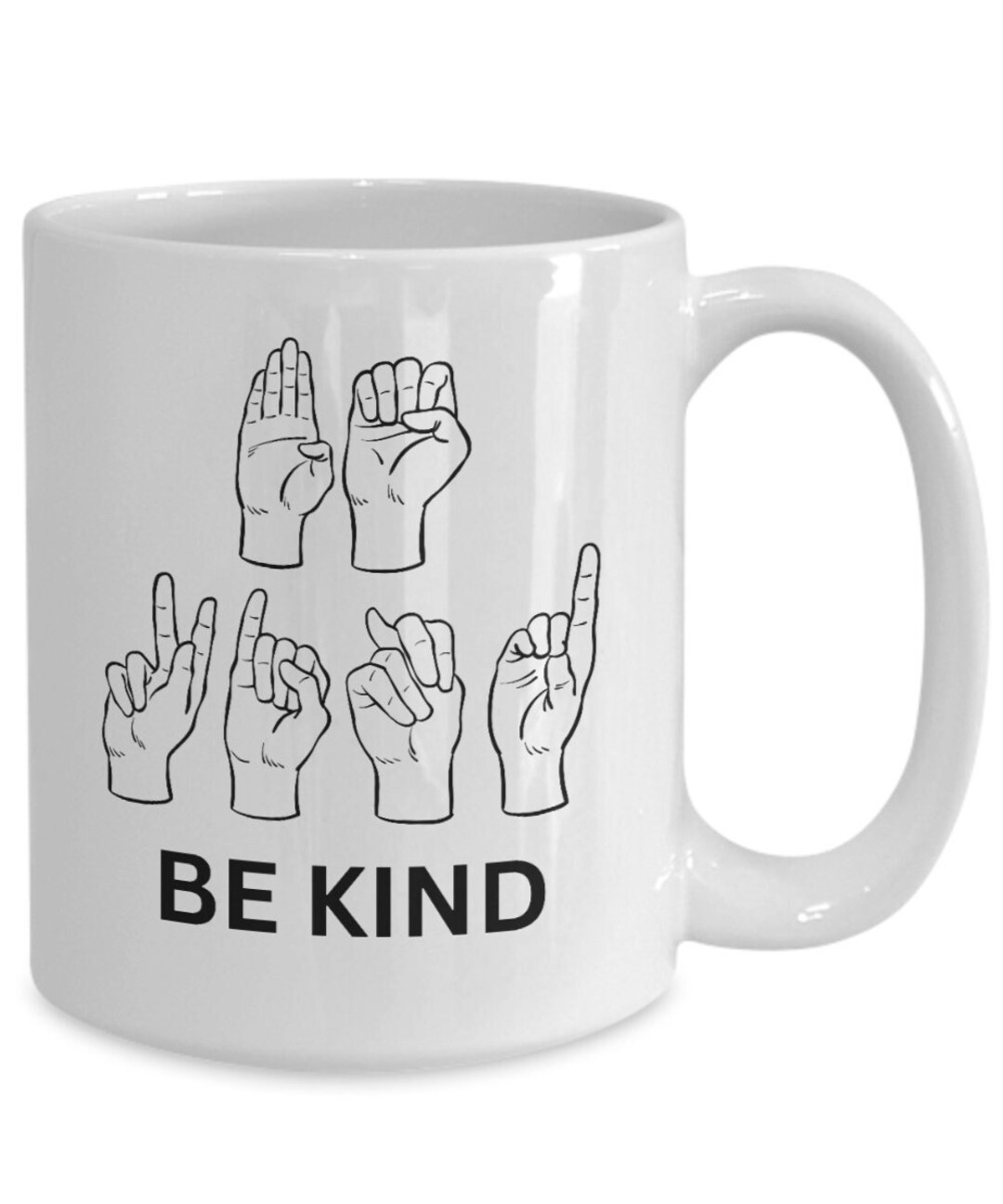 Asl Gift, American Sign Language Gift, Sign Language Gift, 11oz Mug ...