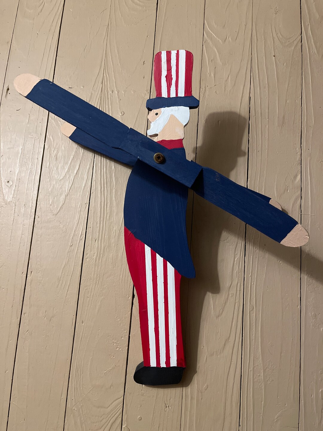 Uncle Sam Whirligig (made to Order) - Etsy