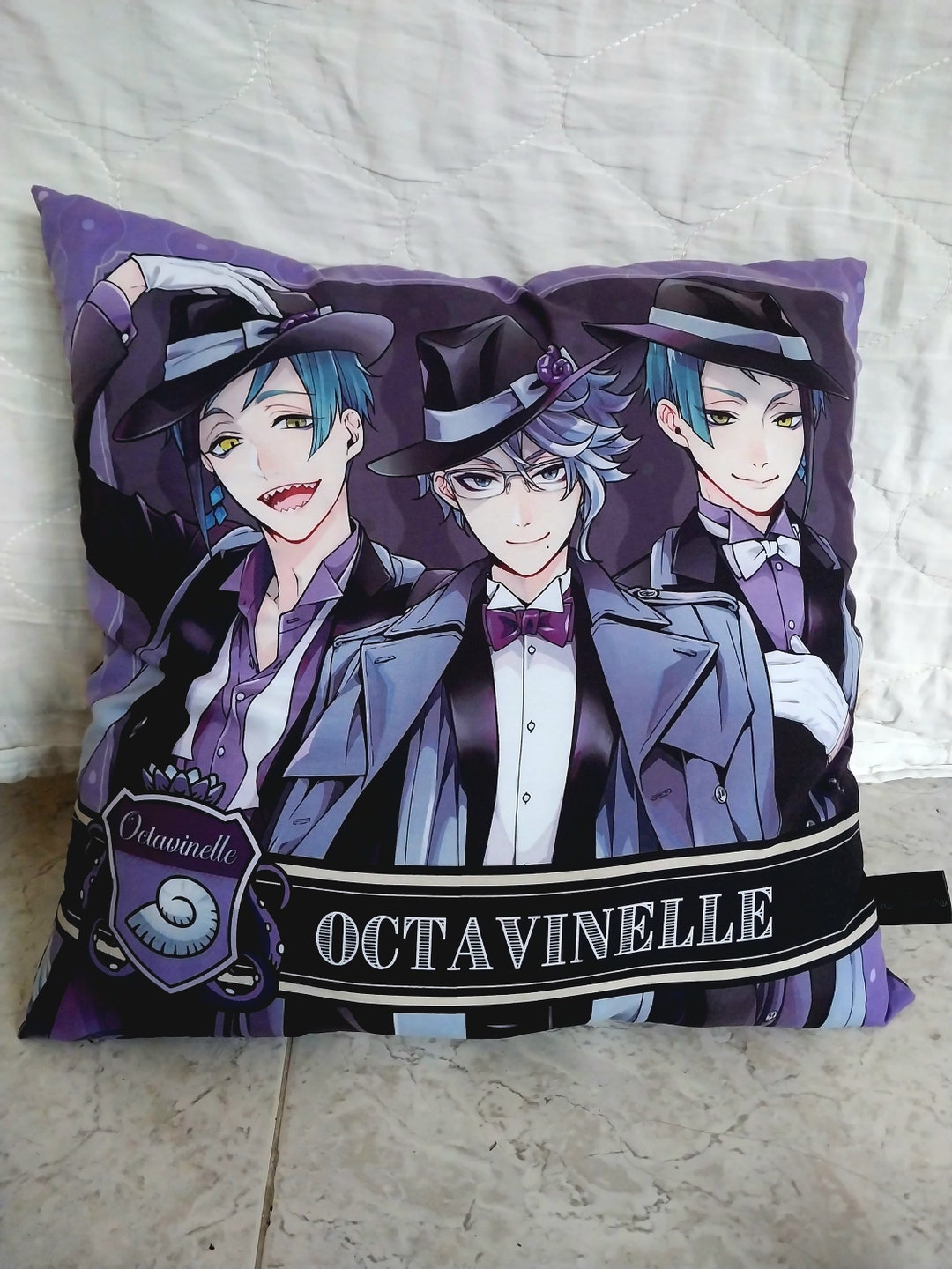 Disney Twisted Wonderland Octavinelle Purple Anime Pillow Like New - Etsy