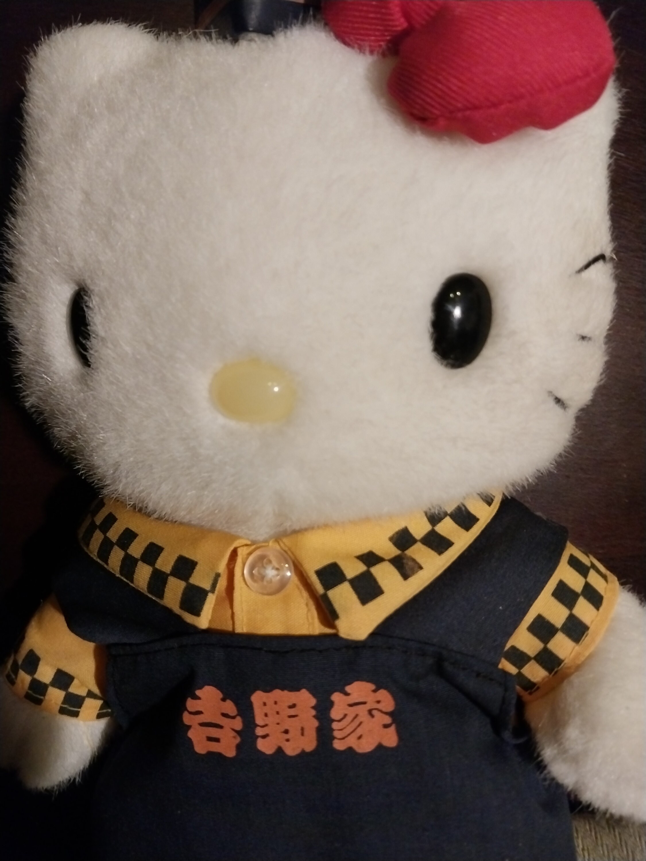 Sanrio 2001 9" Hello Kitty Train Conductor Plush; Excellent Vintage ...