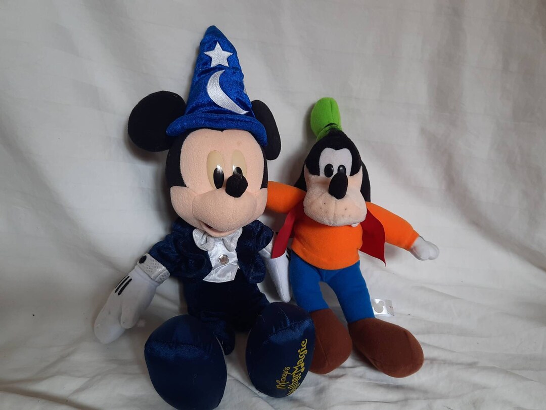 Vintage Disney Japan Mickey Mouse and Goofy Plush Mouse Japan Exclusive ...