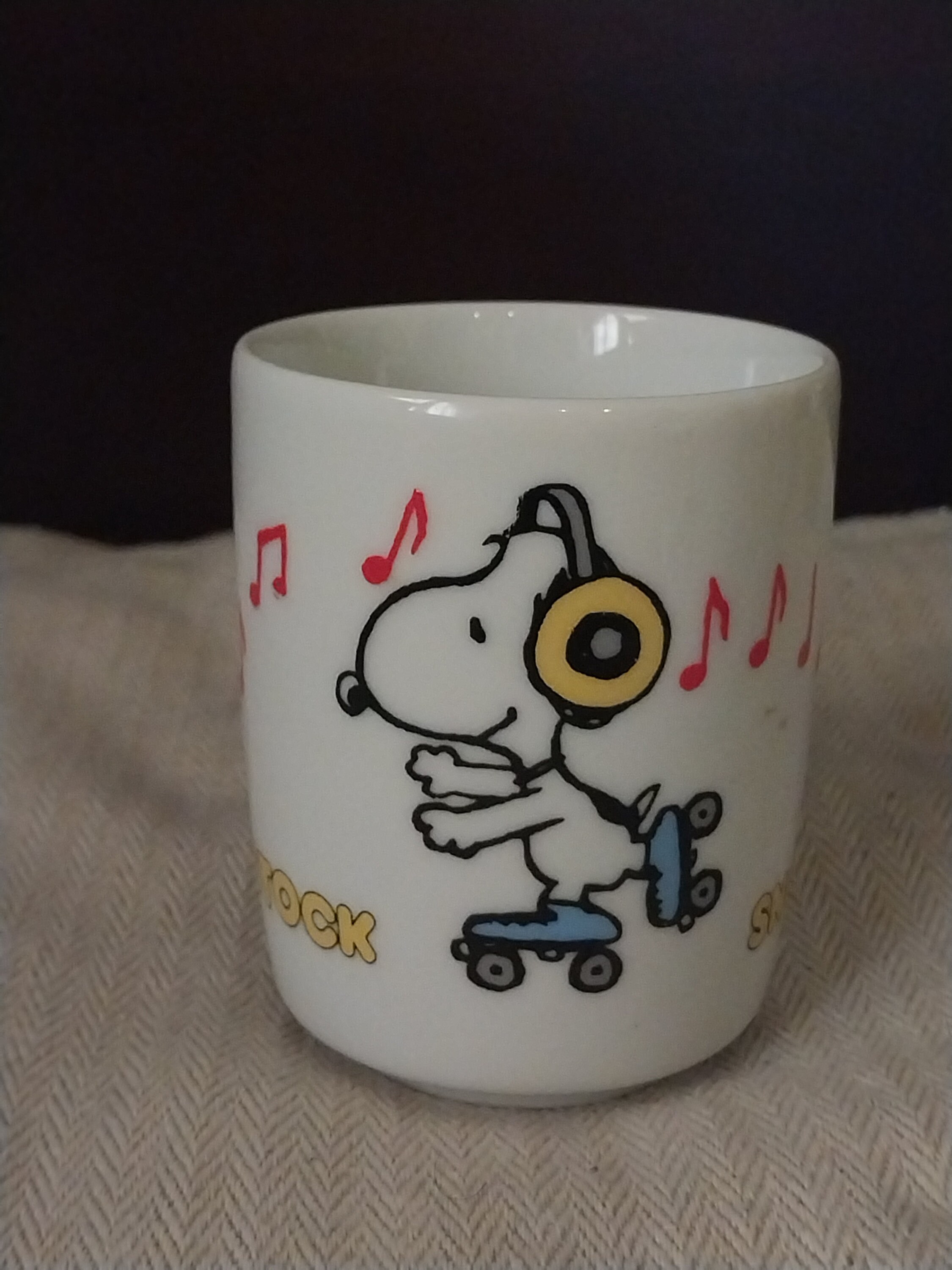 FOUR: 1960 and 1965 Snoopy Peanuts Shultz Tea Cups; Vintage New - Etsy