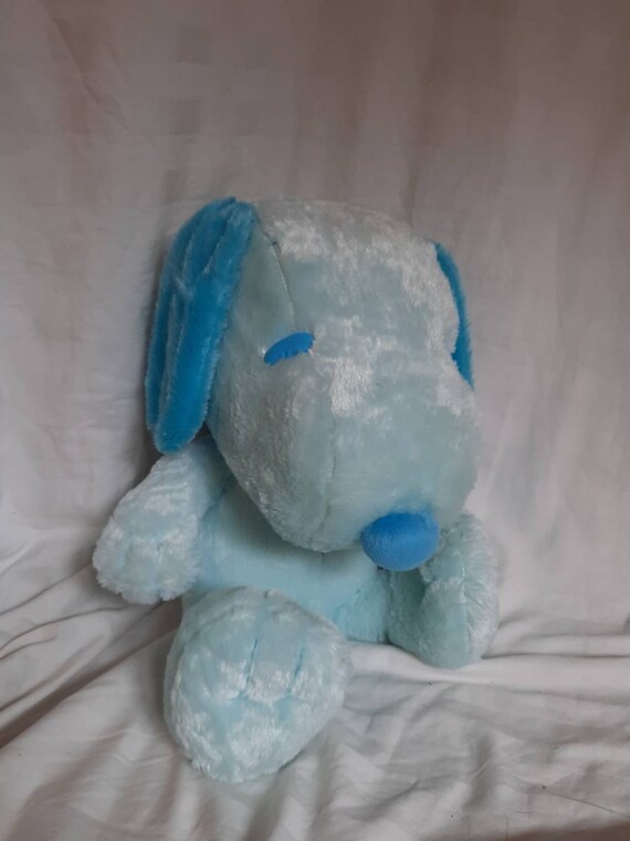 Rare Large Baby Blue Snoopy Like New Rare Kawaii Plush. - Etsy