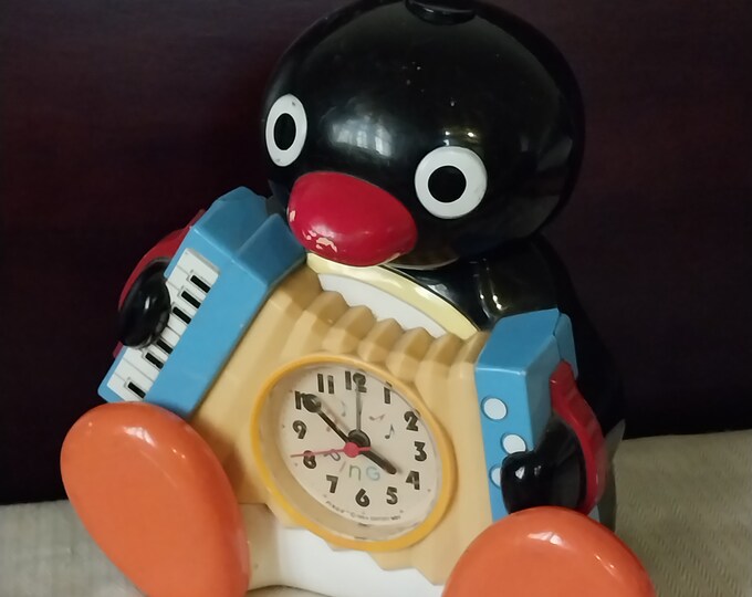 1994 8 Pingu Talking Clock Sold as Is - Etsy