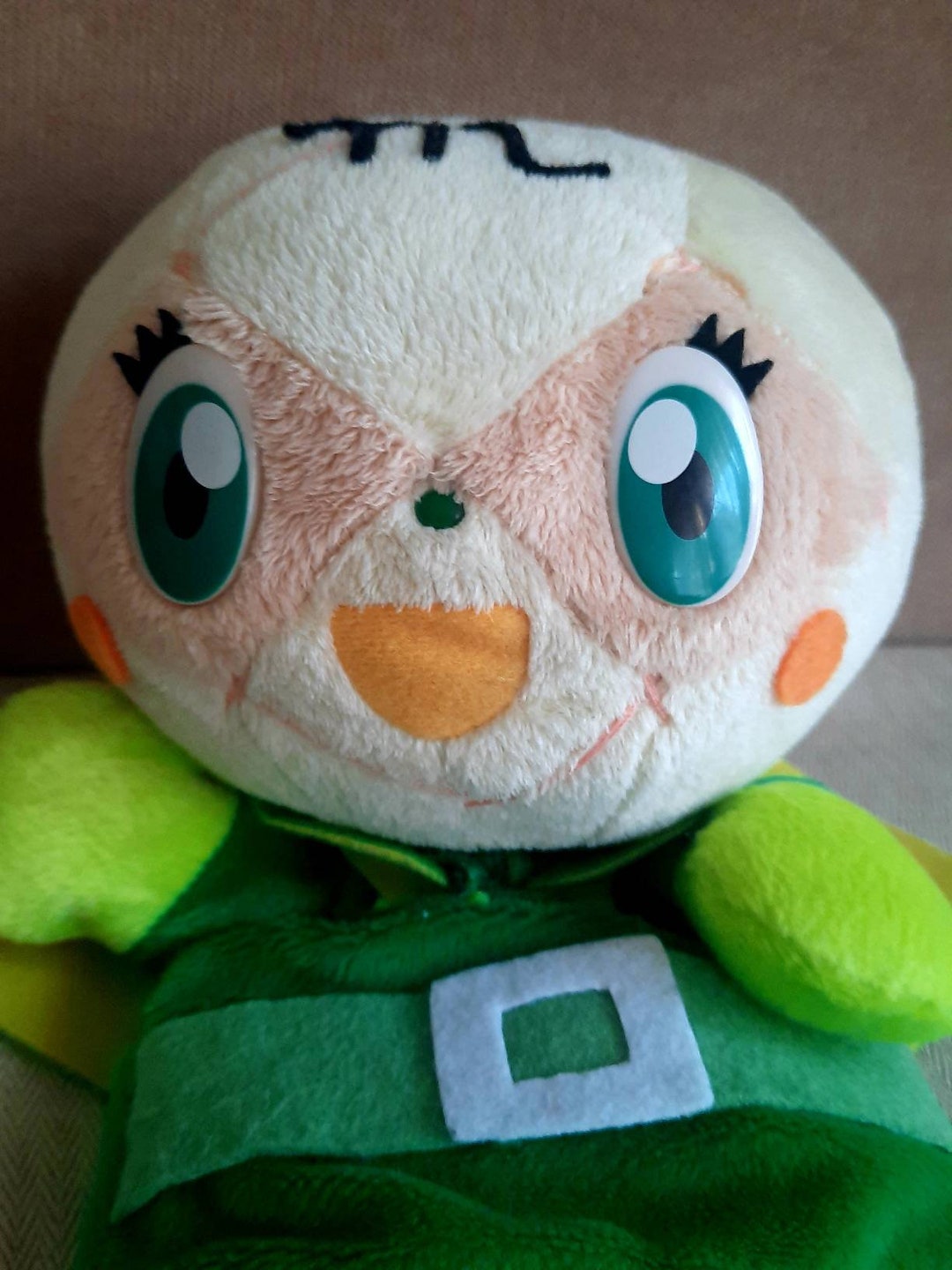 Two for One: Anpanman Little Melon Panna Big Head 10 Puppet Plush - Etsy