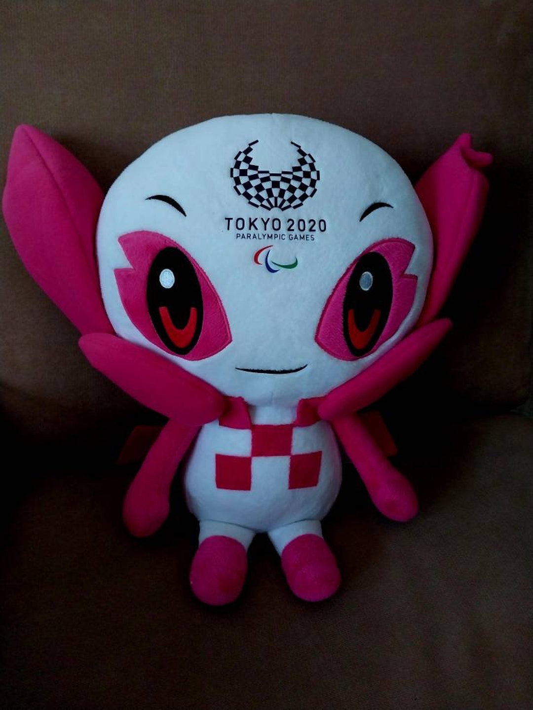 Rare 15" Tokyo Paralympic Games Mascot Plush; Like New. - Etsy