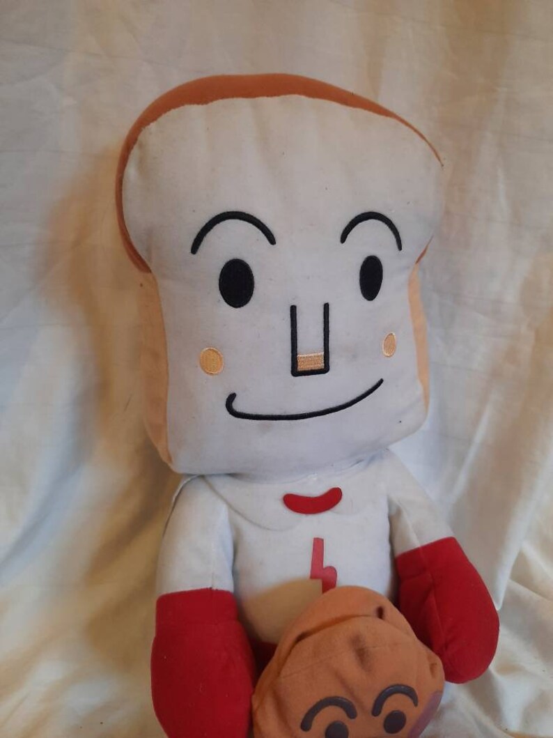 Anpanman Shokupanman 17 Inch Large Kawaii Japan Exclusive - Etsy