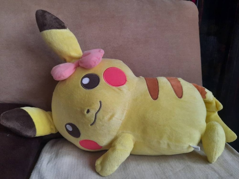 Banpresto Pokémon Pikachu Large 17" Japan Exclusive Kawaii Plush. Very ...