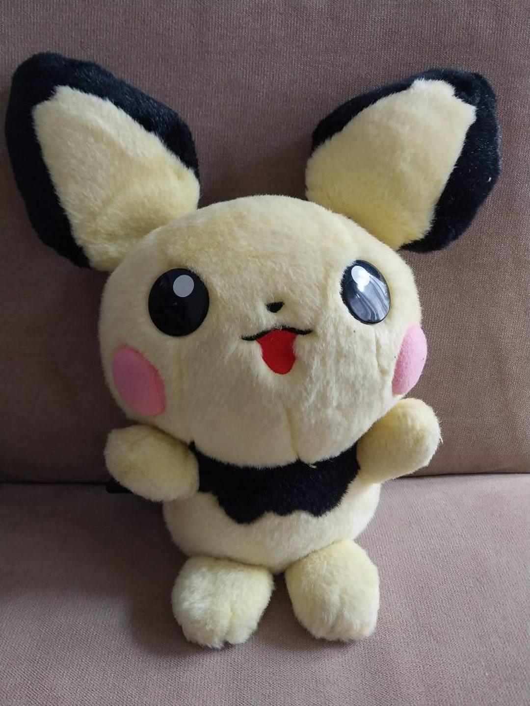 Vintage Pokemon Pichu - Kawaii Chubby, Solid Style - Etsy