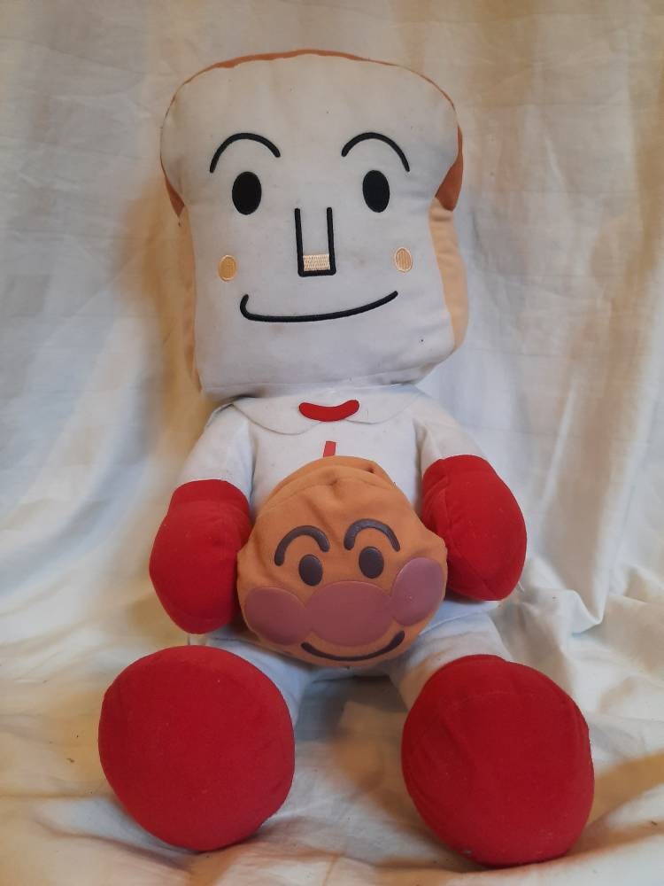 Anpanman Shokupanman 17 Inch Large Kawaii Japan Exclusive - Etsy