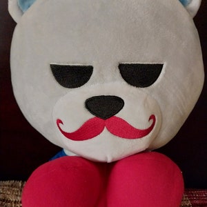 Krunk X Bigbang Taeyang Teddy Bear Light Blue 15 Korea Plush in Like ...