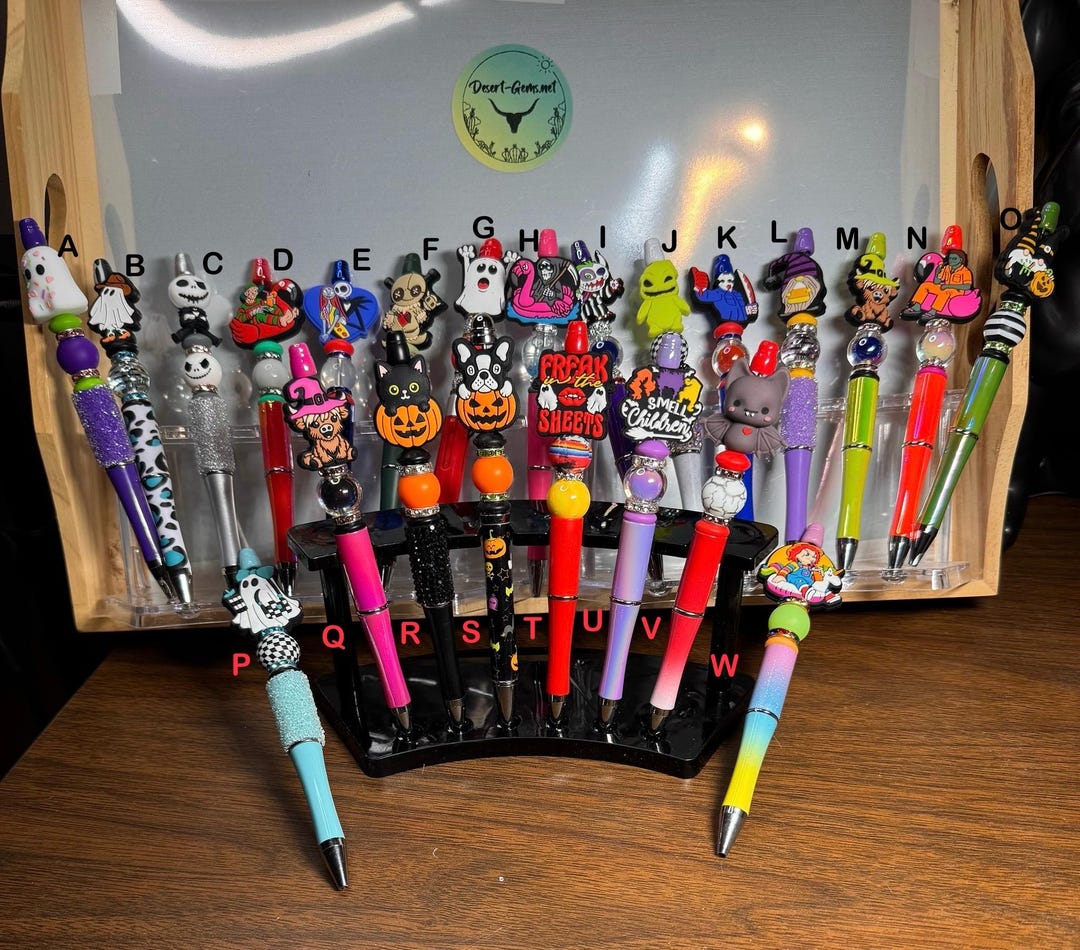 Amazing HALLOWEEN BEADED PENS! - Etsy