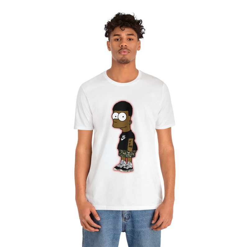 Bart Simpson Drip God Unisex Jersey Short Sleeve Tee - Etsy