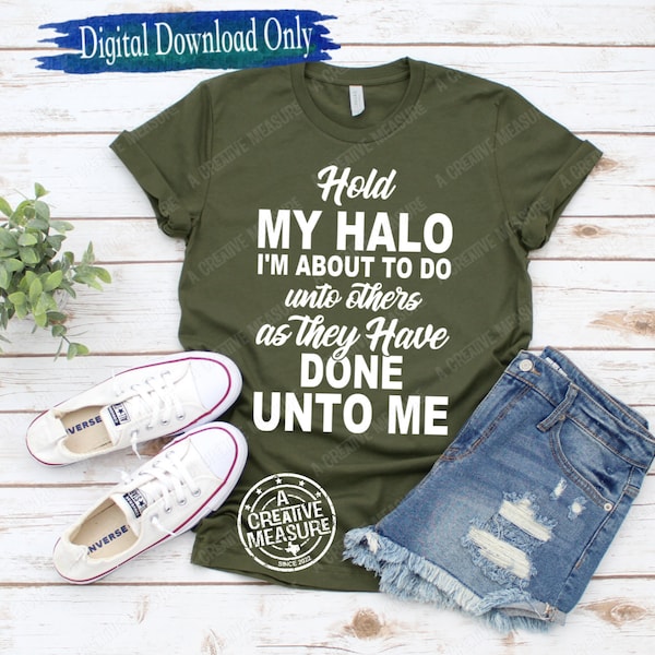 Halo Svg File - Etsy