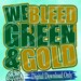 We Bleed Green and Gold Svg / Green and Gold Svg / Green and Gold ...