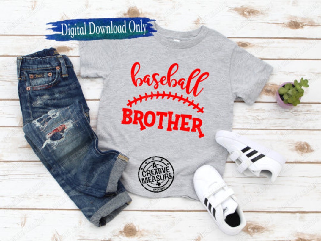 Baseball Brother - SVG - Ballpark Brother - Little - Big - Here for the ...