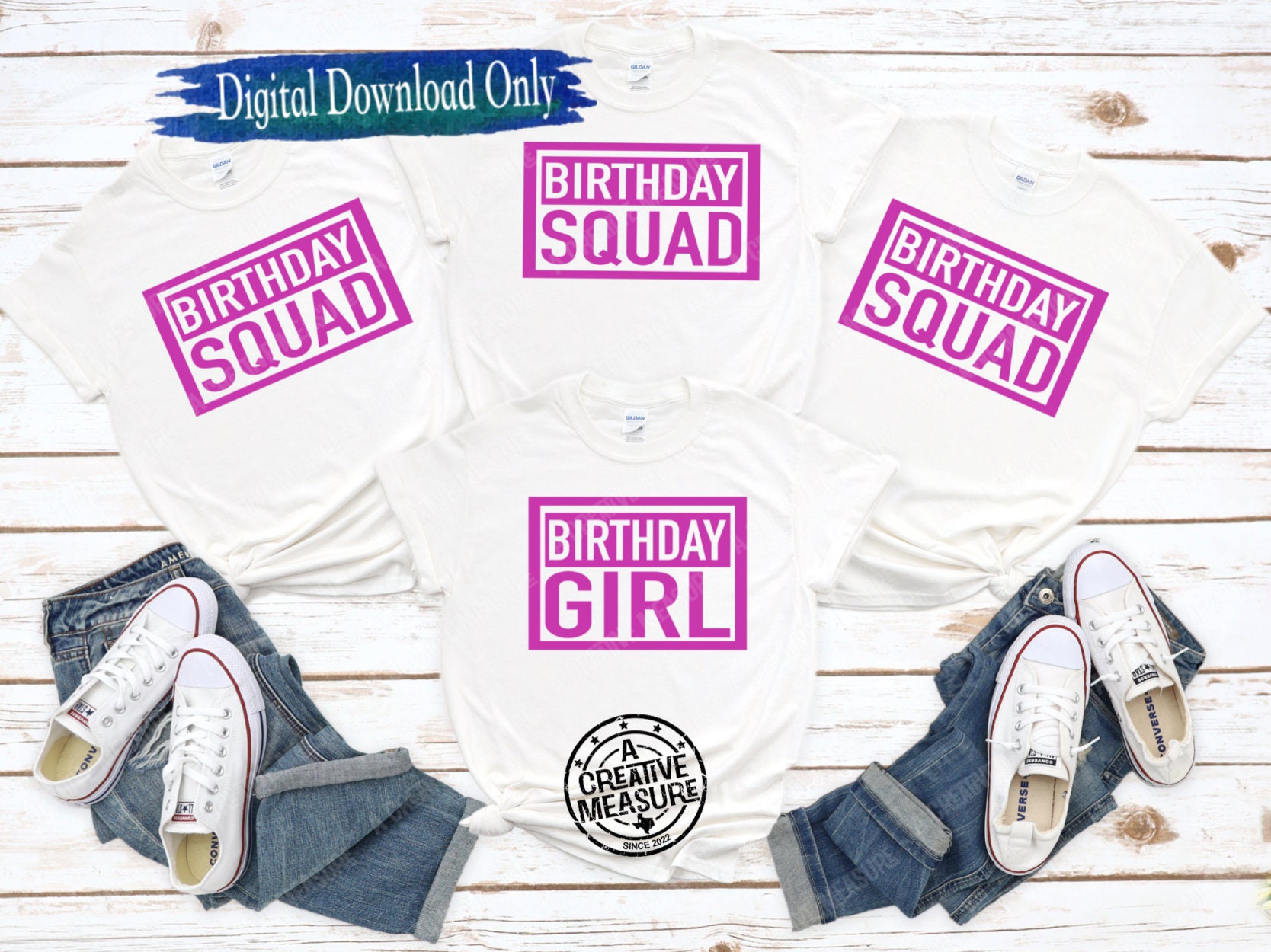 Birthday Girl Svg Birthday Squad Svg Birthday Crew Svg Etsy Canada
