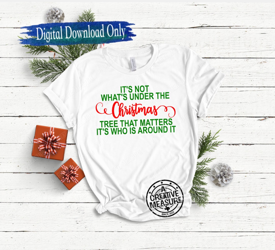 It's Not What's Under the Tree That Matters, It's Who is Around It ...