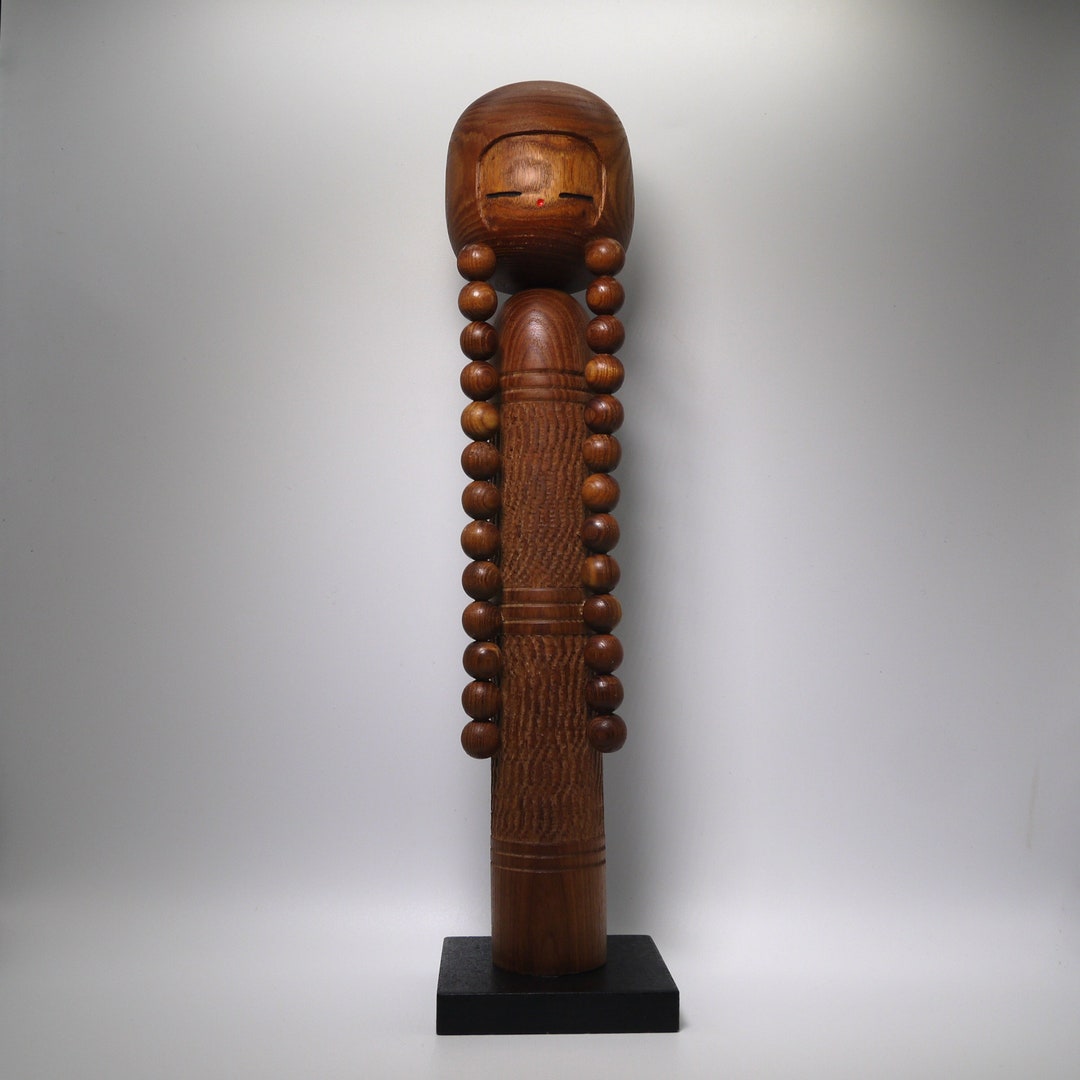 Vintage 'AIDA Seihou / Harumine' Kokeshi Doll Creative 37cm / 14.6 Free ...
