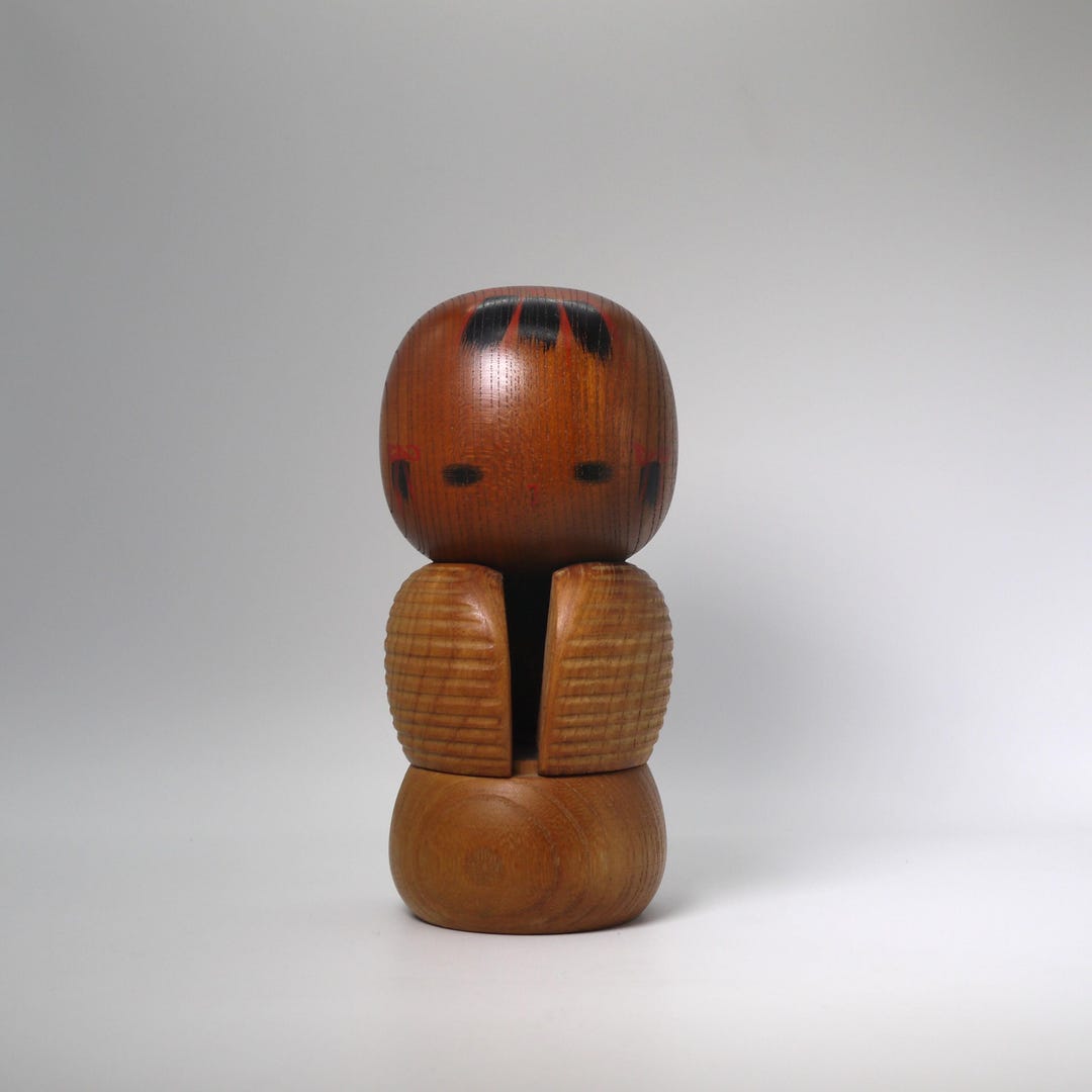 Vintage AIDA Seihou / Harumine Kokeshi Doll Creative 16cm / 6.3" Free ...