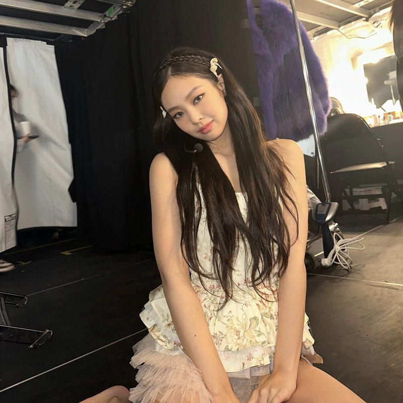 Blackpink Ribbon Clip Jennie Hairdo Handmade Mini Ribbon - Etsy