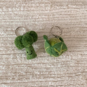 Vegetables Keychain - Etsy
