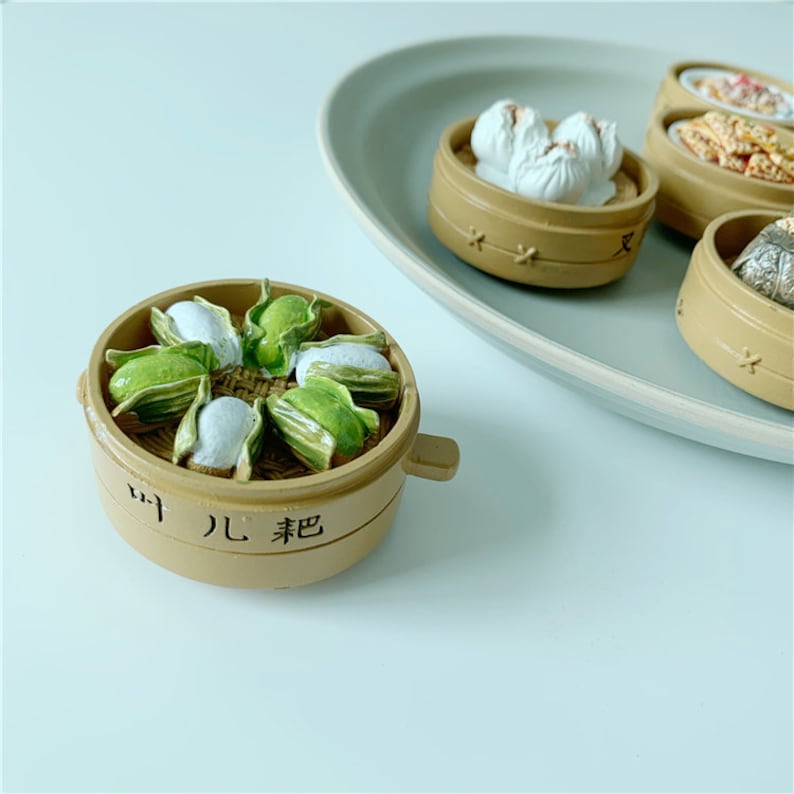 Chinese Dim Sum Magnet Dim Sum Magnet Food Miniature - Etsy