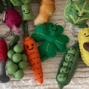 Vegetables Keychain - Etsy