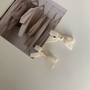 Blackpink Ribbon Clip Jennie Hairdo Handmade Mini Ribbon - Etsy