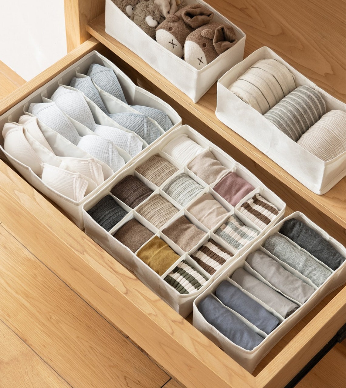 Clothing Organizer Bra Organizer Drawer Dividers - Etsy