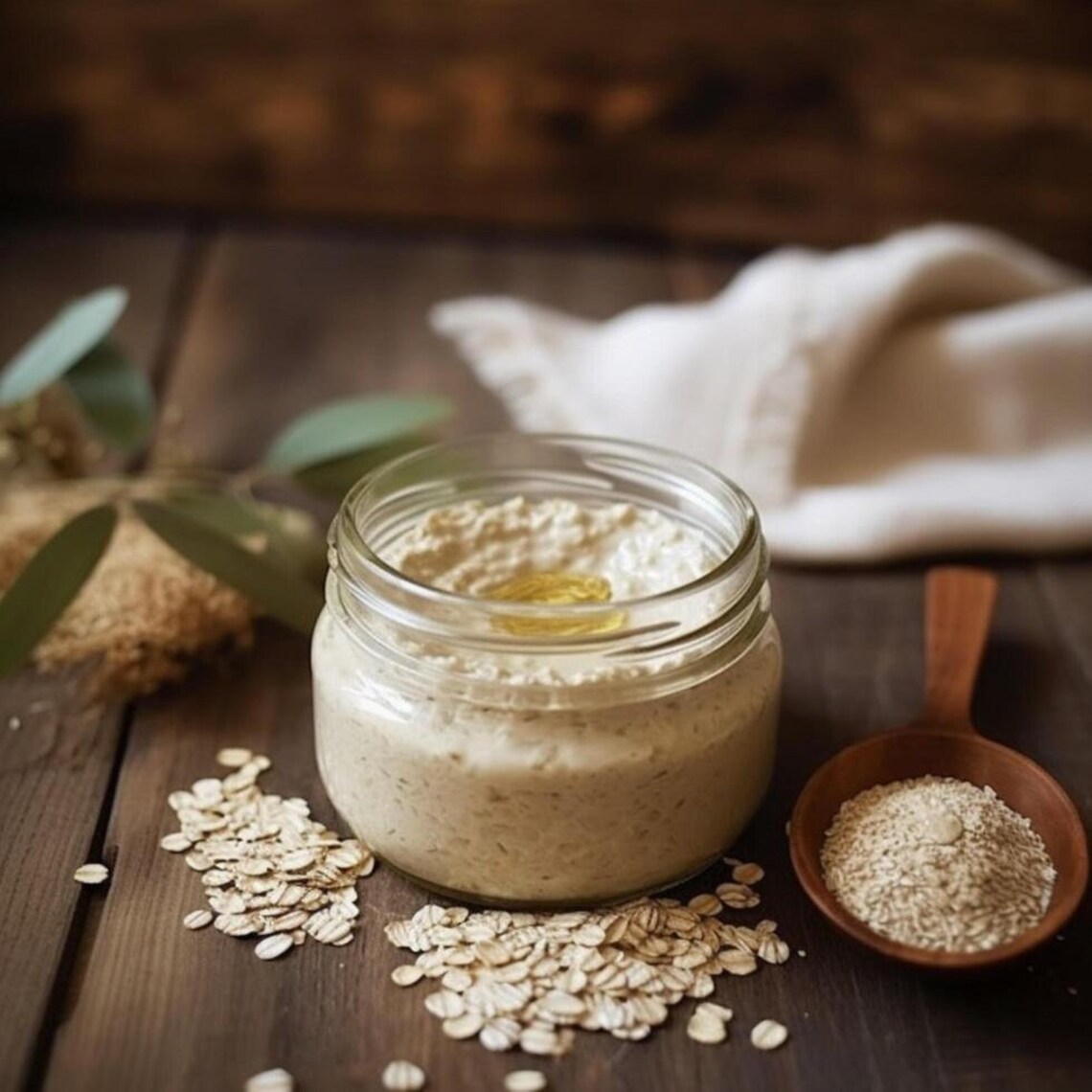 Organic Oatmeal Honey Face Mask - Etsy