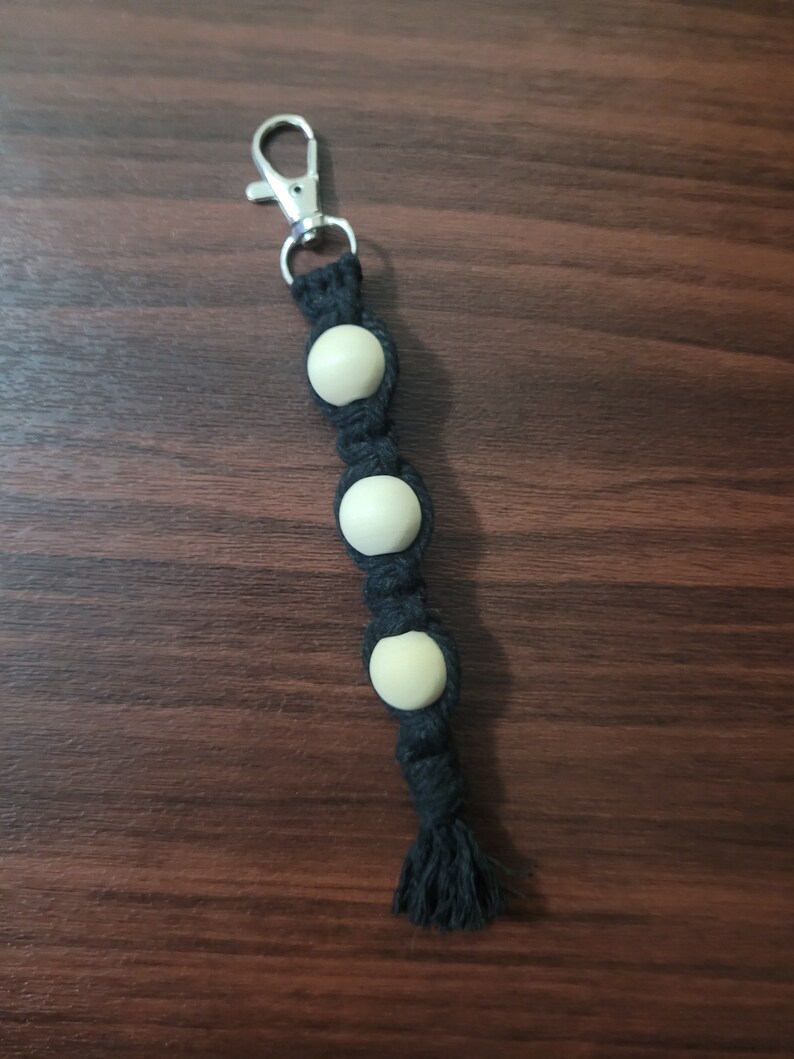 Beaded Keychain - Etsy