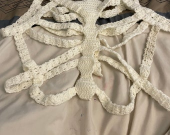 Skeleton Crochet Top - Etsy