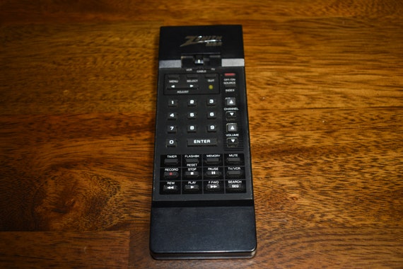 Vintage Zenith MBR Tv/vcr/cable Remote Control 343 14-969E / - Etsy